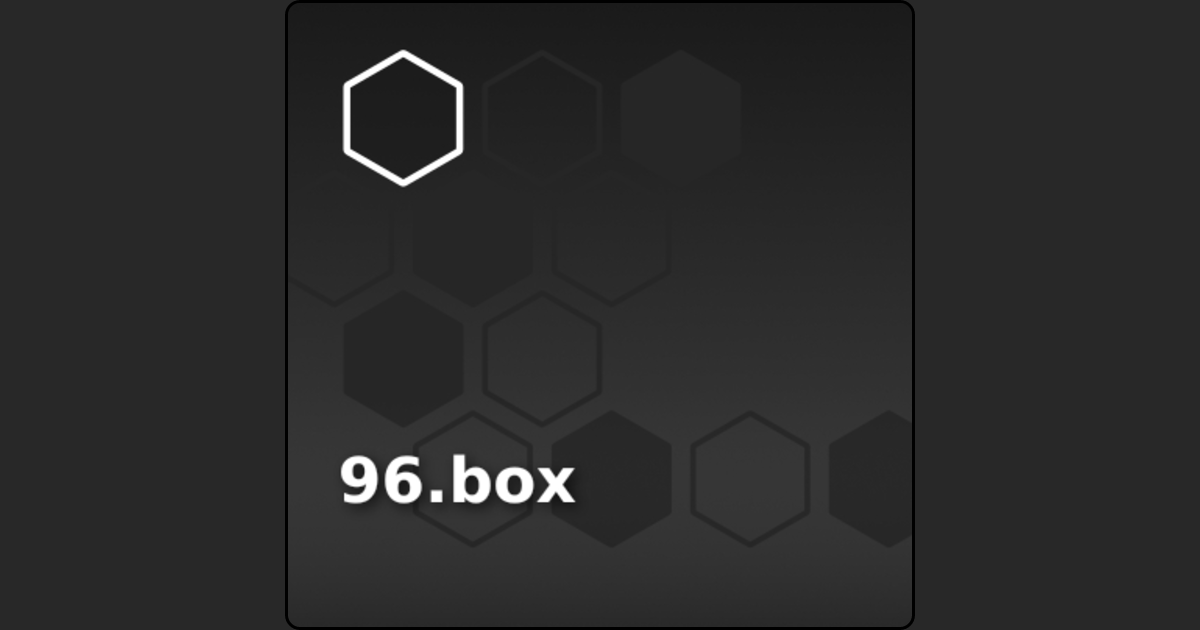 96.box - Profile | .box